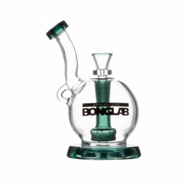 Bong The Sphere 12.5Cm Teal - Bonglab – La Juana Growshop