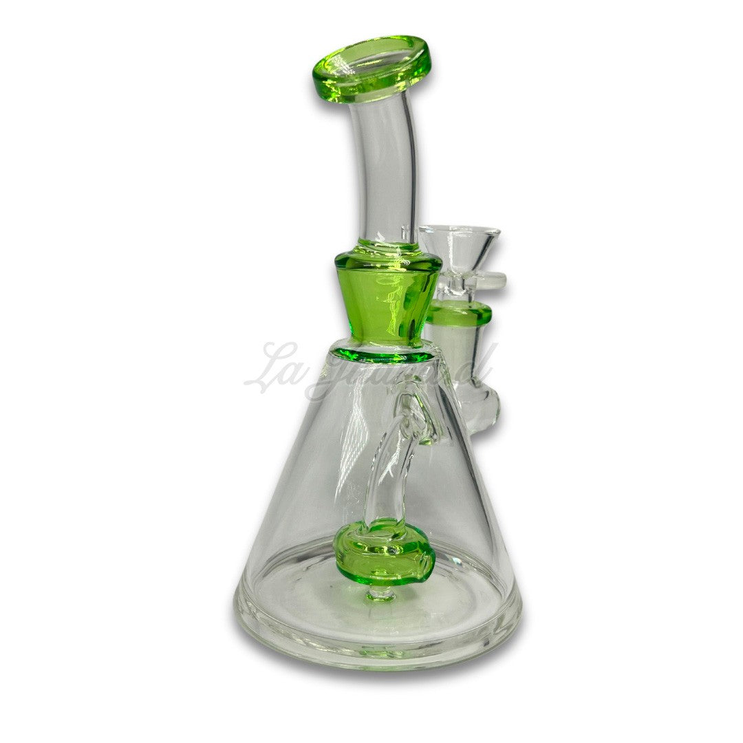 Rig Shower Perc Green 17 cm Calvoglass – La Juana Growshop